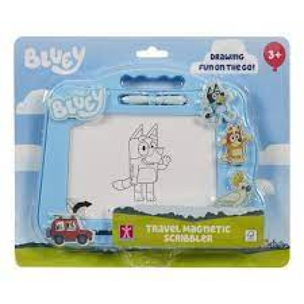 Bluey Travel Magnetic Scribbler - Treasures Toys Of Wetherby