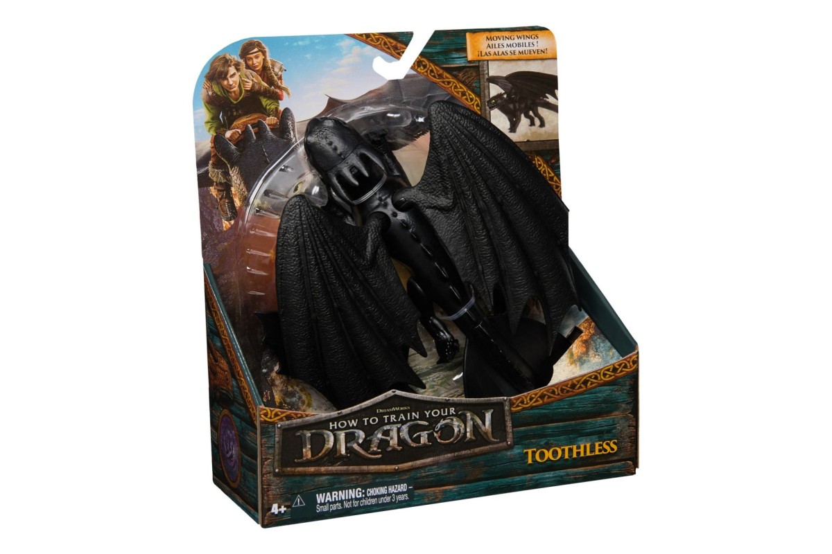 Dreamworks Dragons - Dragon Toothless - Treasures Toys Of Wetherby