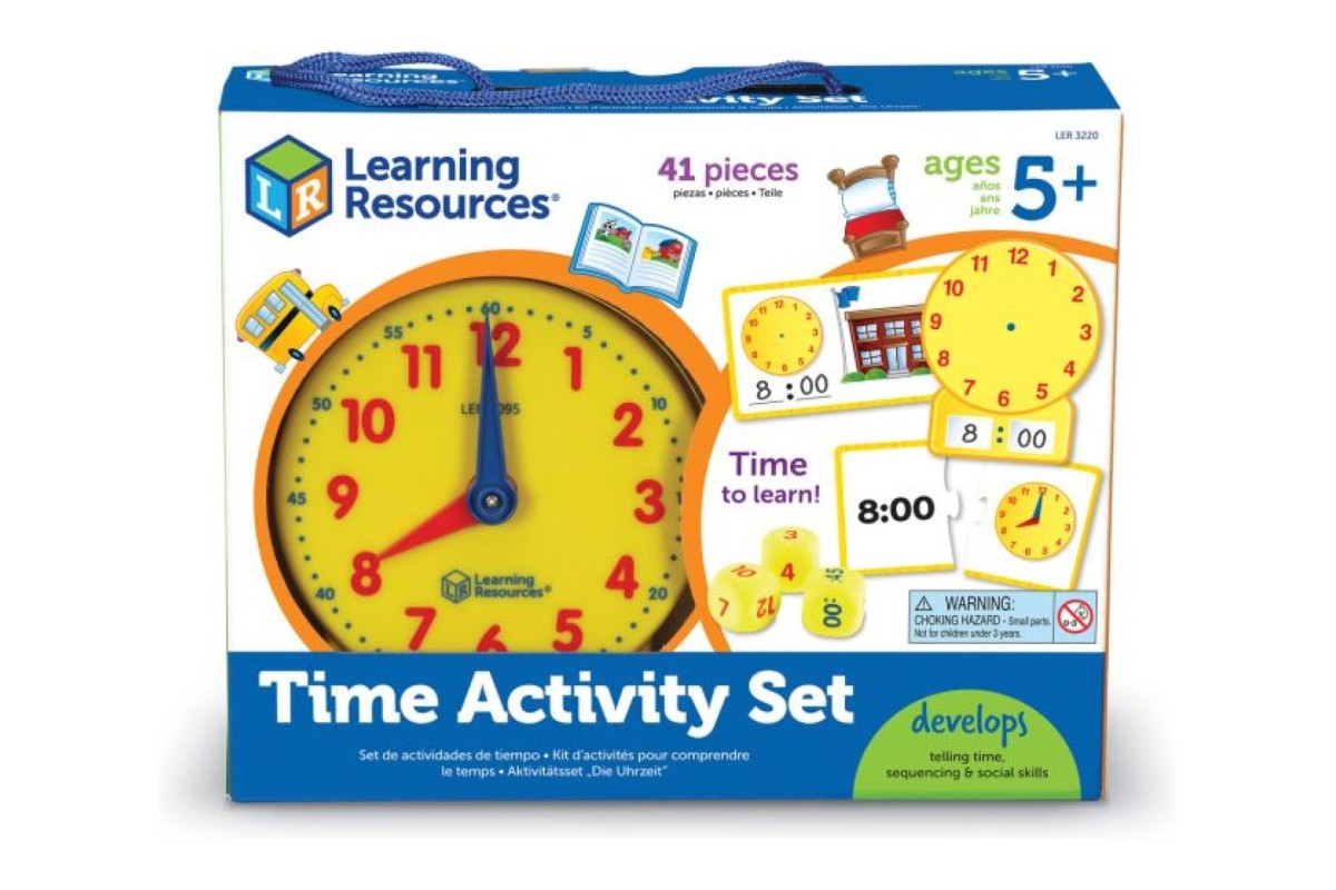 Learning Resources Time Activity Set - Treasures Toys Of Wetherby