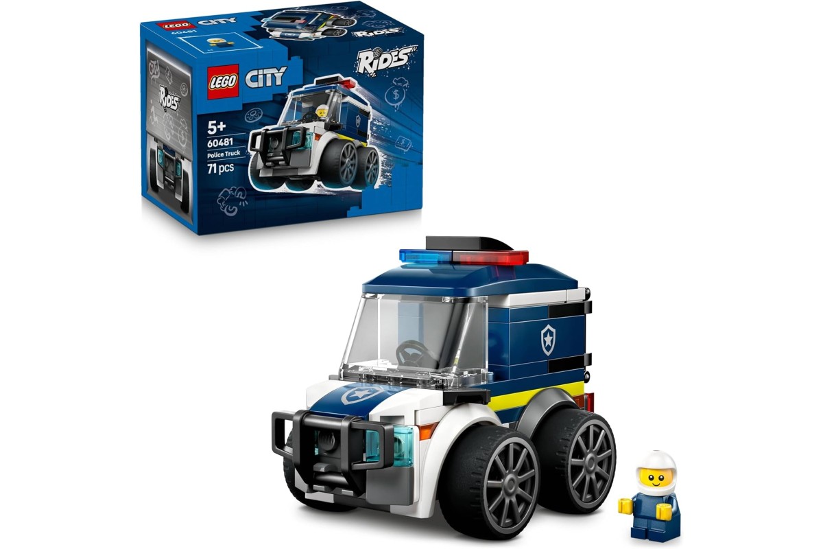 LEGO Rides Police Truck 60481 - Treasures Toys Of Wetherby