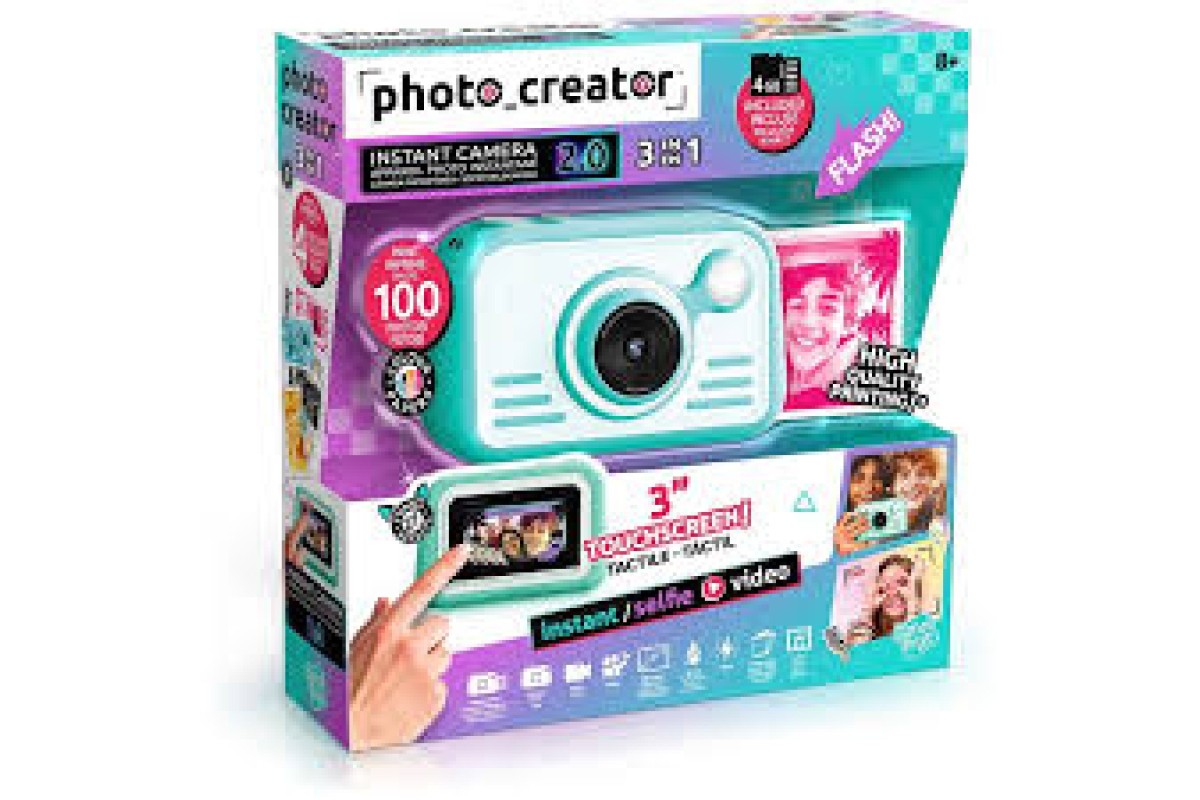 Photo Creator Instant Print Camera ( Touch Screen) - Treasures Toys Of ...