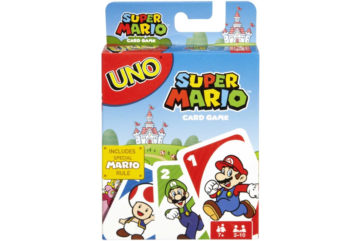Uno Super Mario Bros Card Game - Treasures Toys Of Wetherby