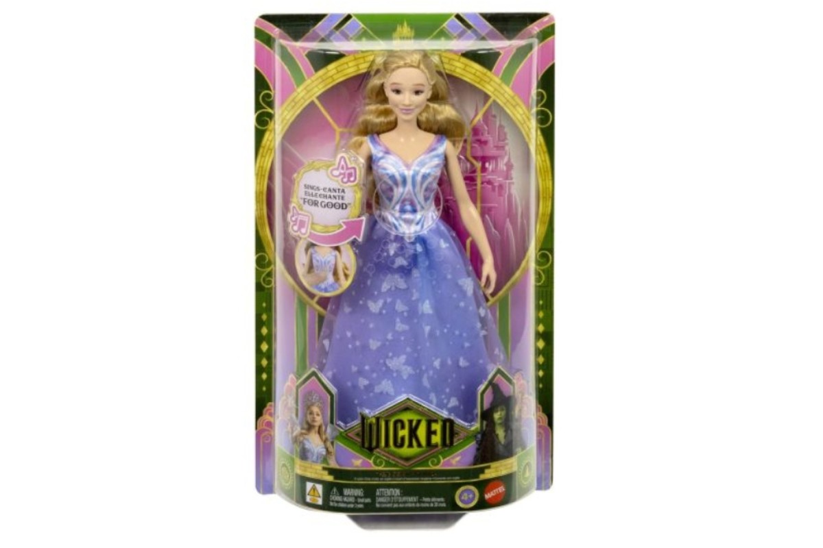 Wicked: For Good Singing Glinda Doll - Treasures Toys Of Wetherby