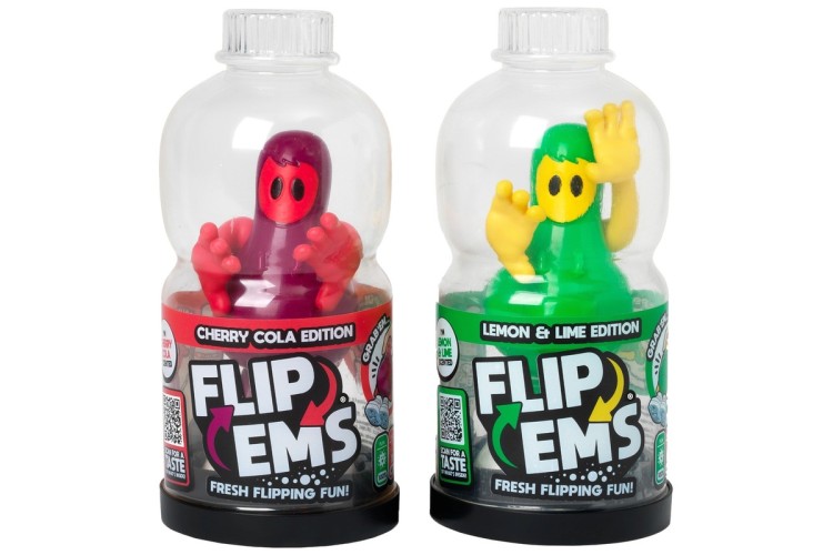 FLIPEMS Bottle Character Assorted - Treasures Toys Of Wetherby