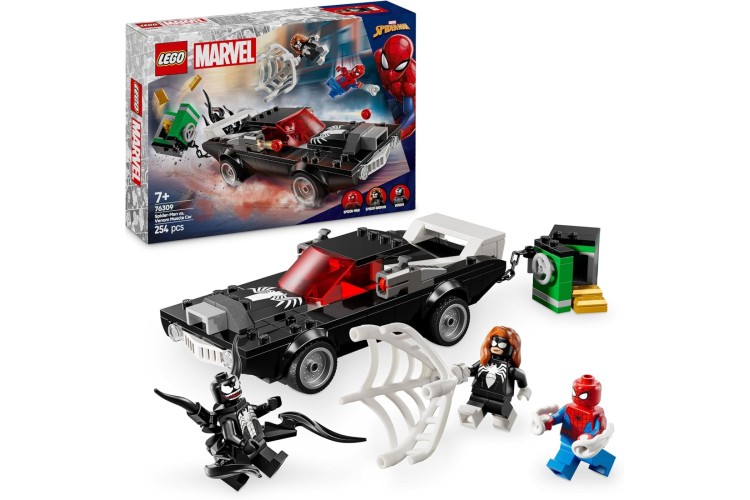 Marvel Spider-Man Vs Venom Muscle Car 76309 - Treasures Toys Of Wetherby