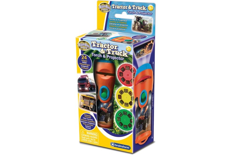 Tractor & Truck Torch & Projector - Treasures Toys Of Wetherby